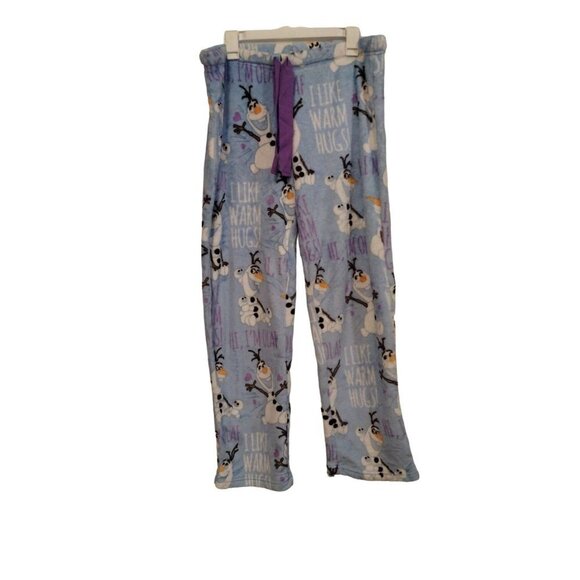 Disney | Intimates & Sleepwear | Disney Olaf Fleece Pajama Pants | Poshmark